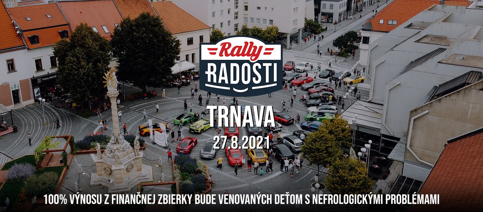 Rally Radosti 2021 v Trnave | SDEŤMI.com
