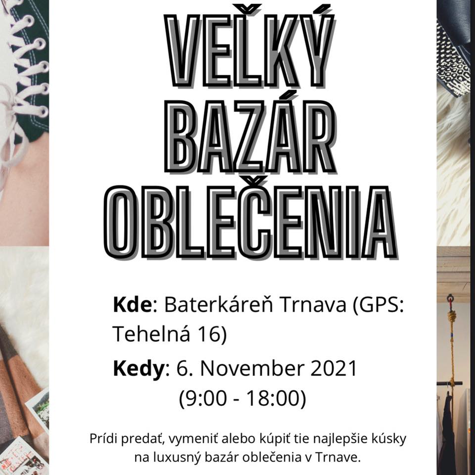 Veľký bazár oblečenia | SDEŤMI.com