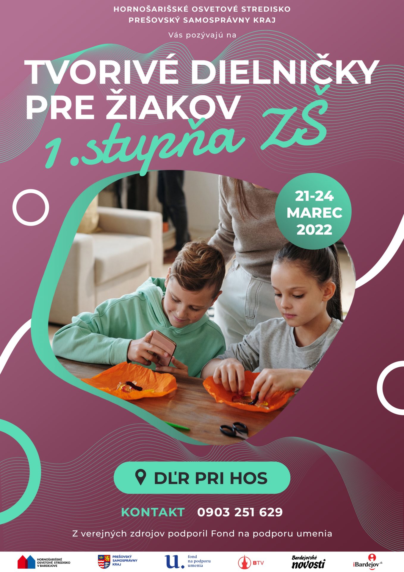Tvorivé dielne pre žiakov ZŠ | SDEŤMI.com