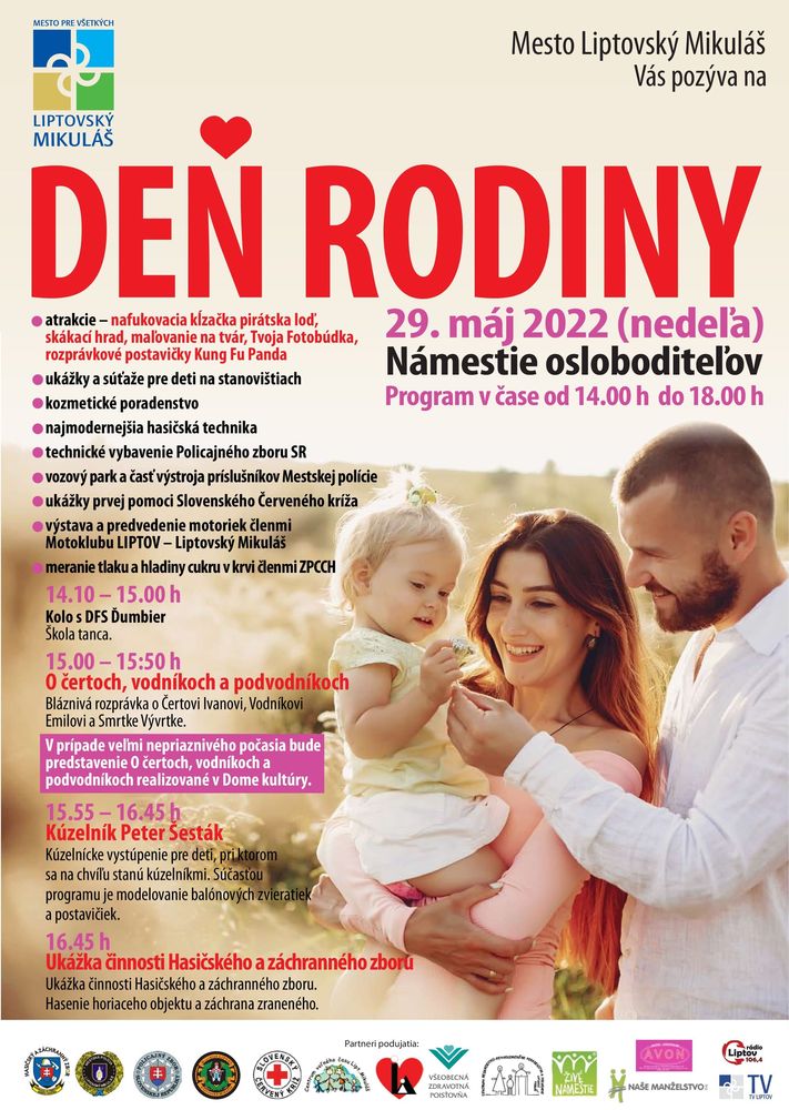 Deň rodiny | SDEŤMI.com