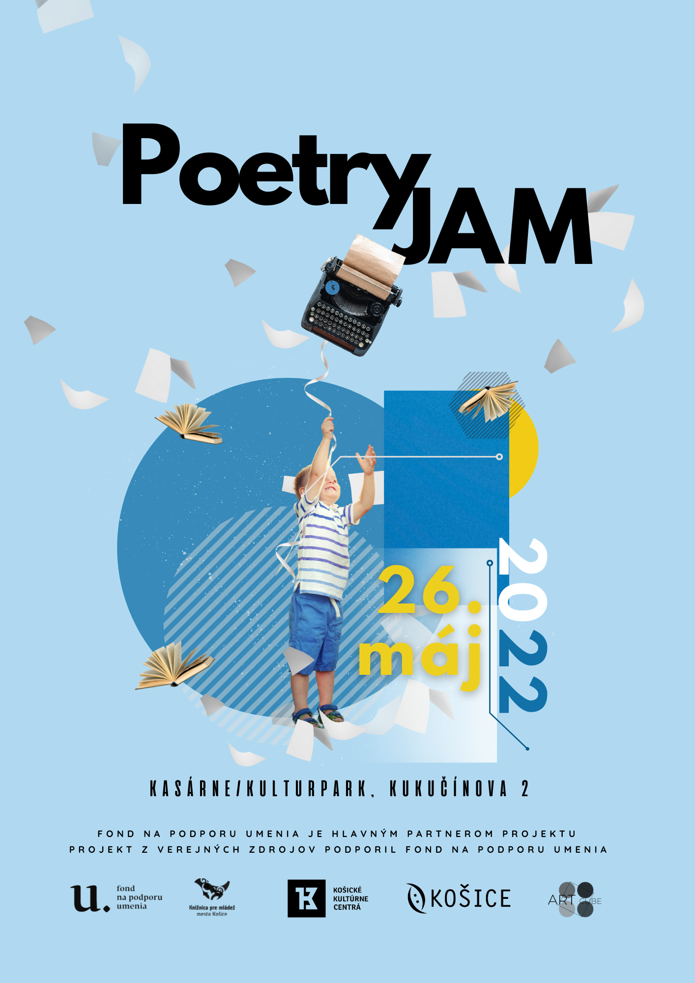 Poetry JAM pre deti s Valentínom Šefčíkom | SDEŤMI.com