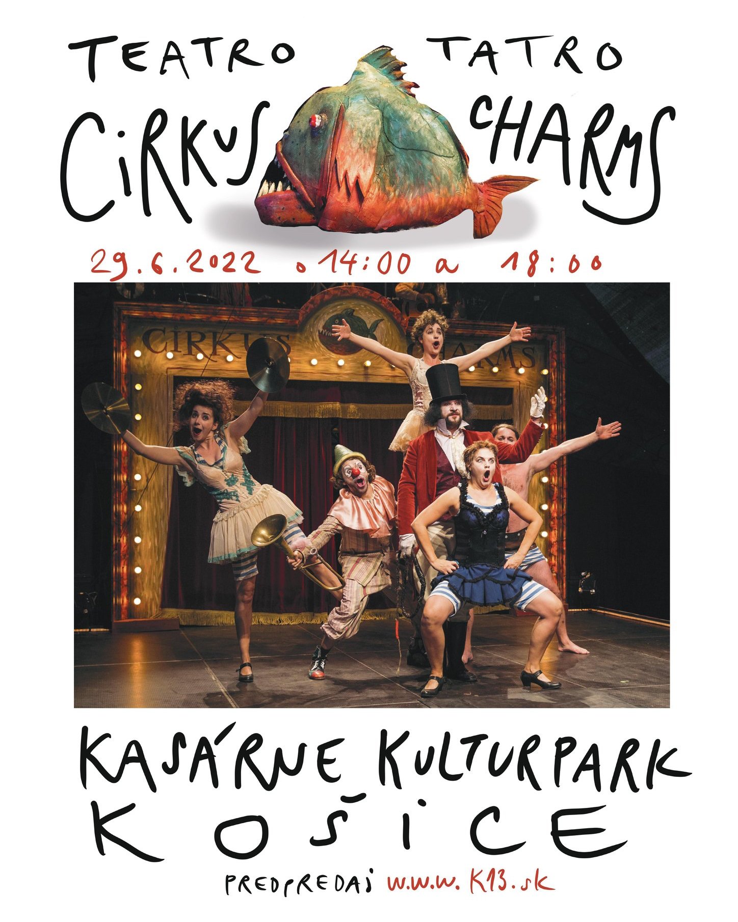 Teatro Tatro: Cirkus Charms - predstavenie | SDEŤMI.com