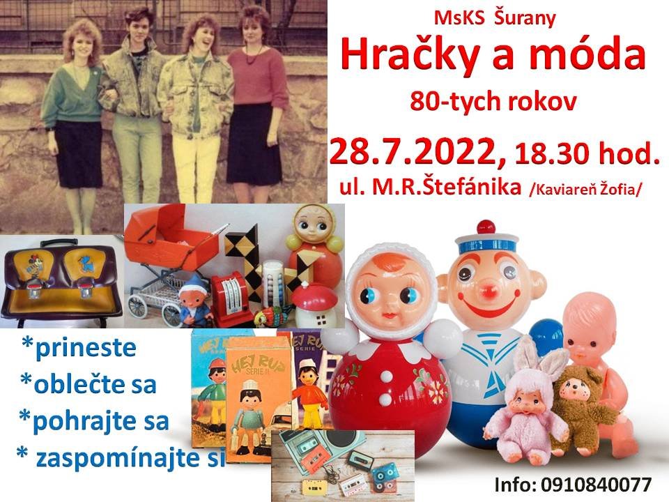 Hračky a móda 80-tych rokov | SDEŤMI.com