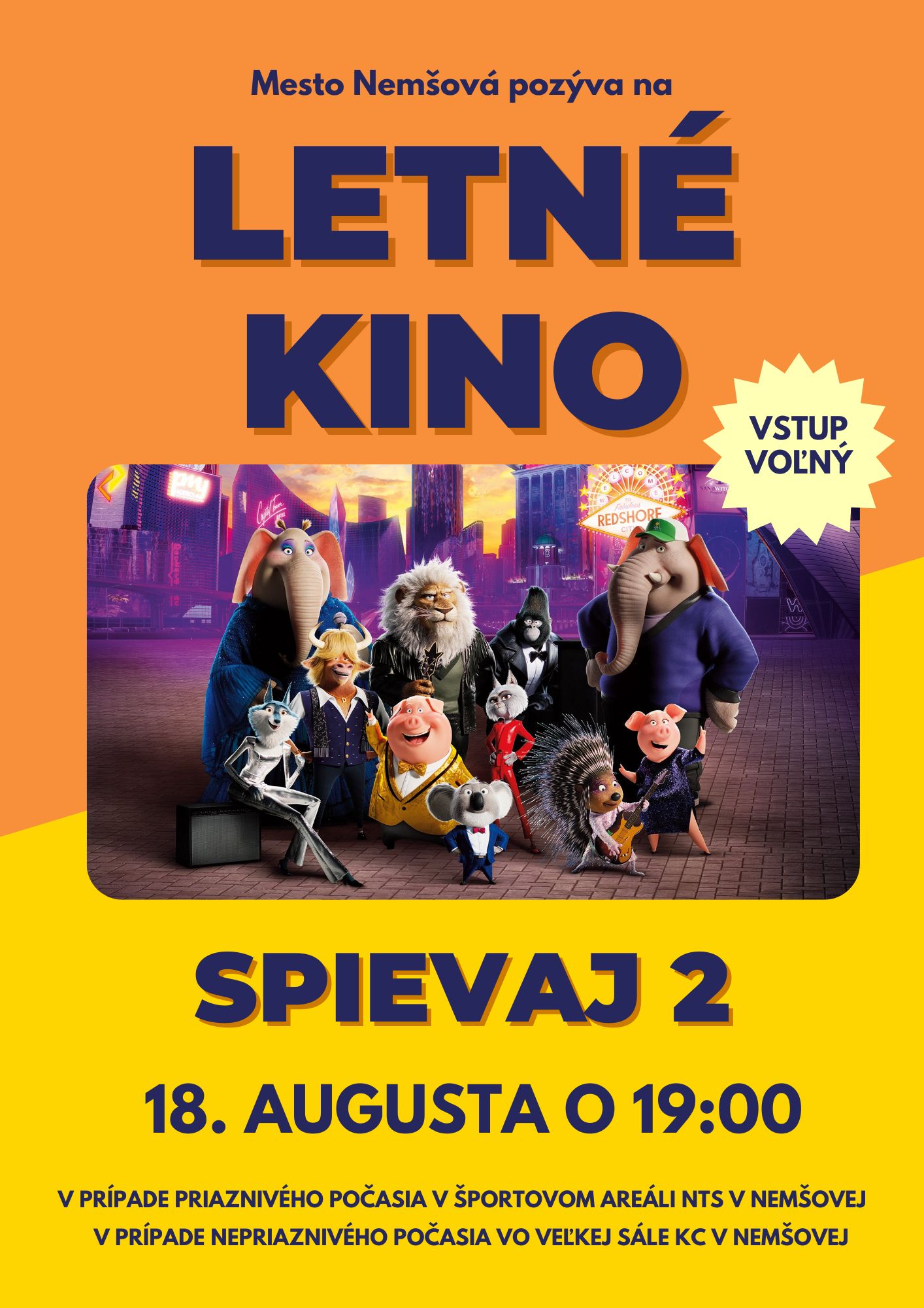 Letné kino pre deti | SDEŤMI.com