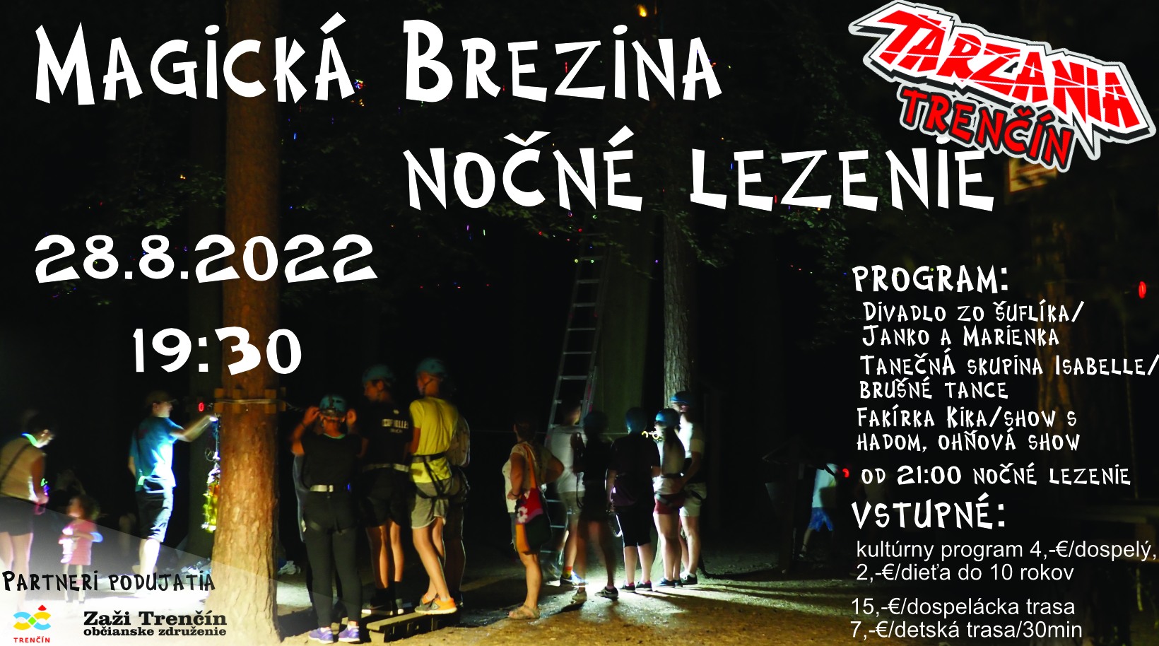 Magická Brezina - nočné lezenie | SDEŤMI.com