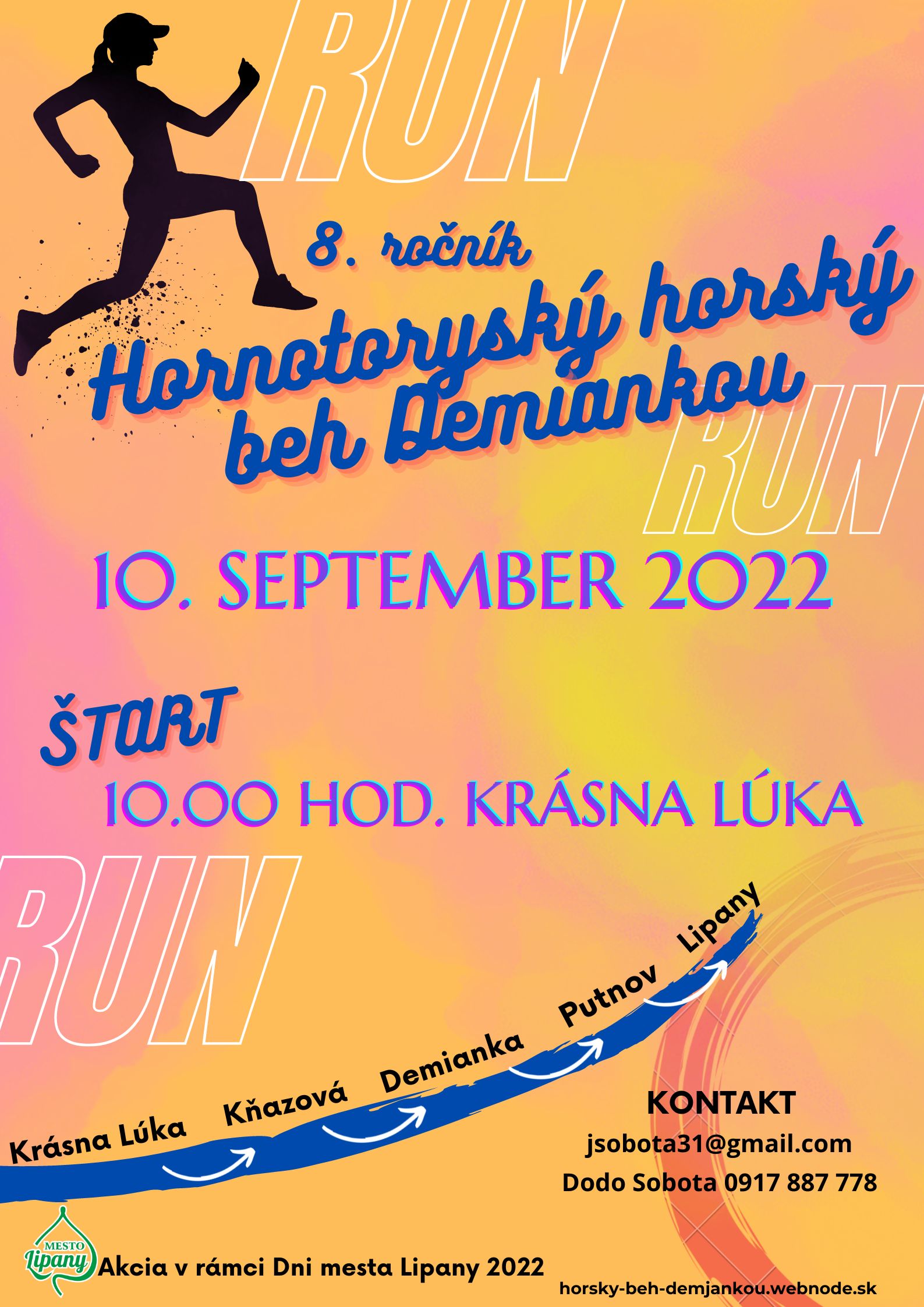 Hornotoryský horský beh Demiankou | SDEŤMI.com