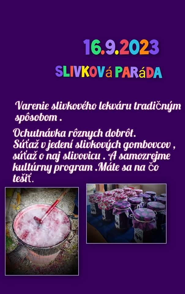 Slivková paráda | SDEŤMI.com