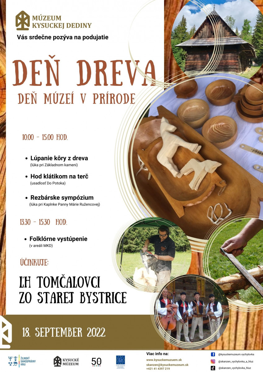 Deň dreva a Deň múzeí v prírode | SDEŤMI.com