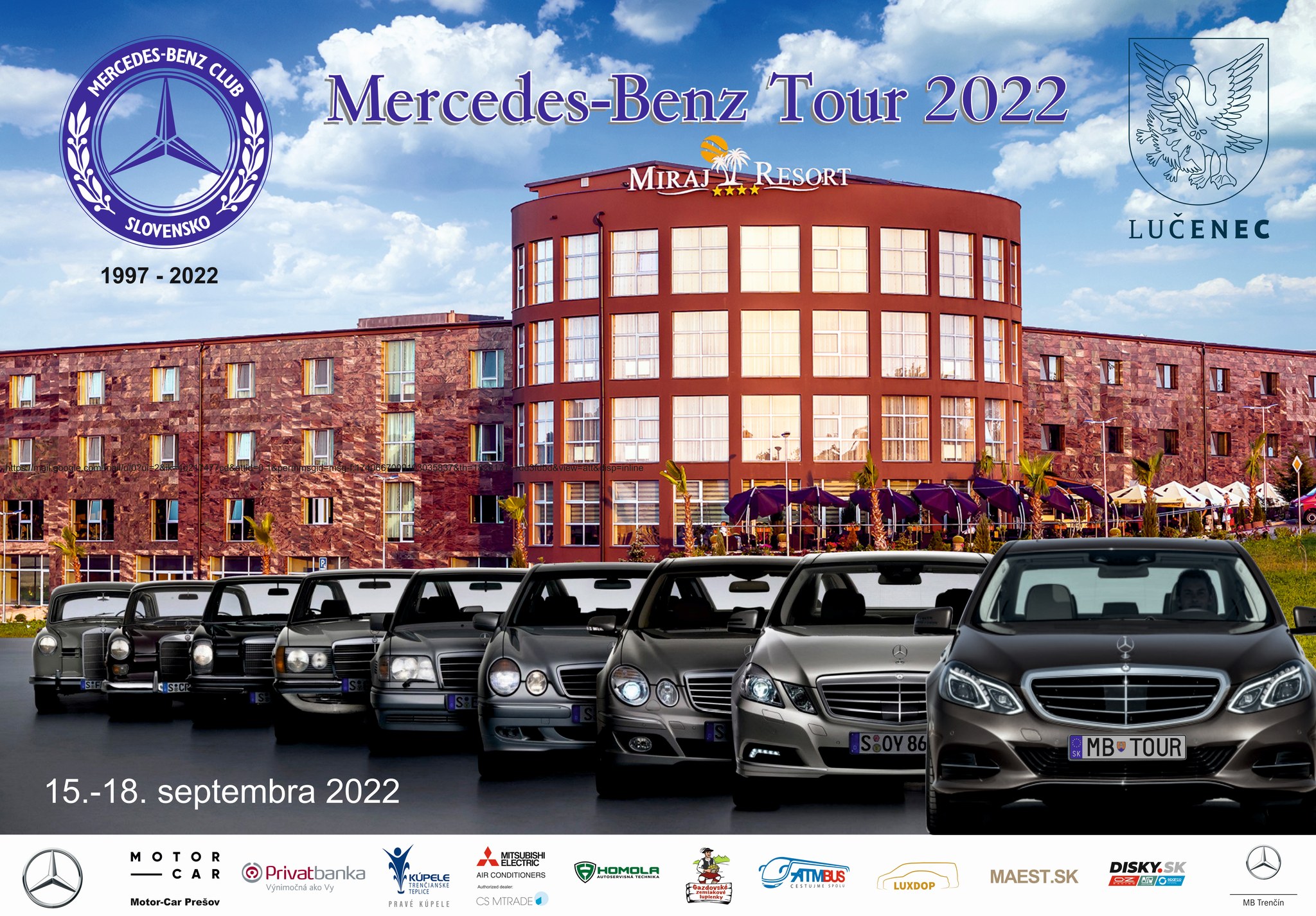 Mercedes-Benz Tour | SDEŤMI.com
