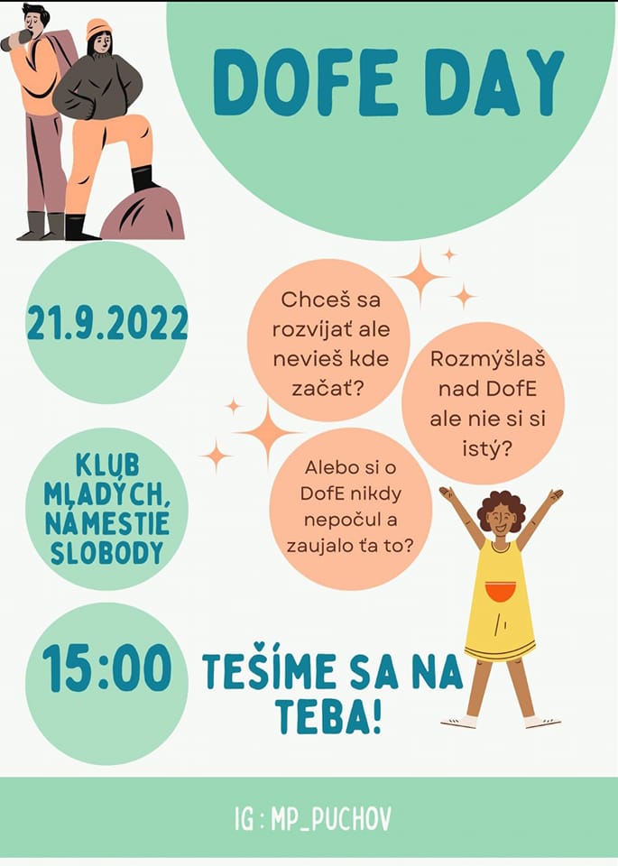 DofE Day | SDEŤMI.com