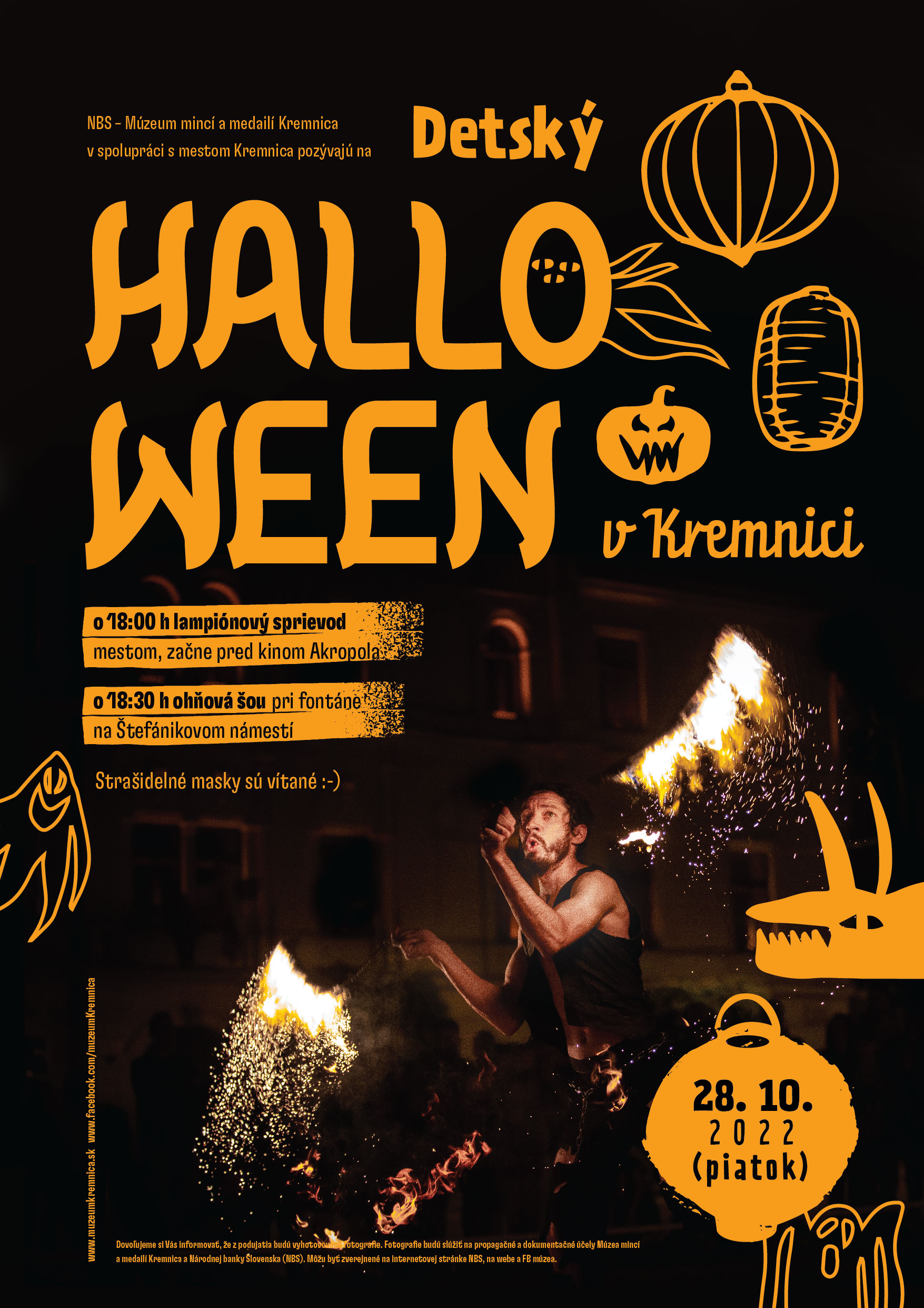 Detský Halloween V Kremnici SdeŤ