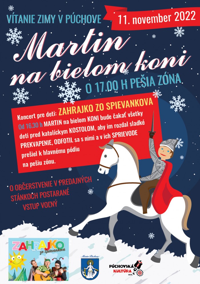 Martin na bielom koni | SDEŤMI.com