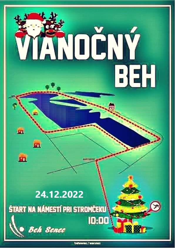 Vianočný stromčekový beh Senec 2022 | SDEŤMI.com