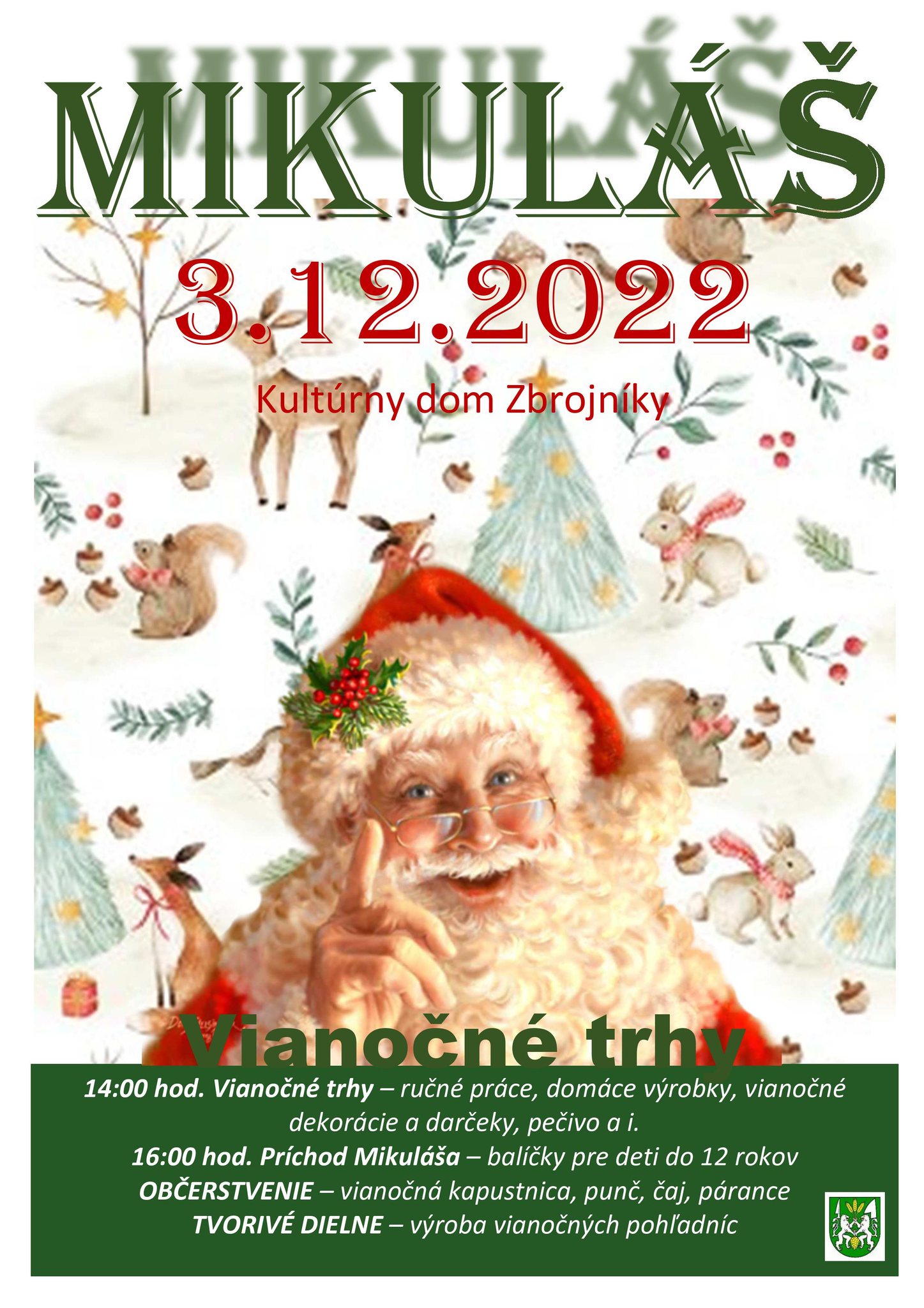 Mikuláš v Zbrojníkoch | SDEŤMI.com
