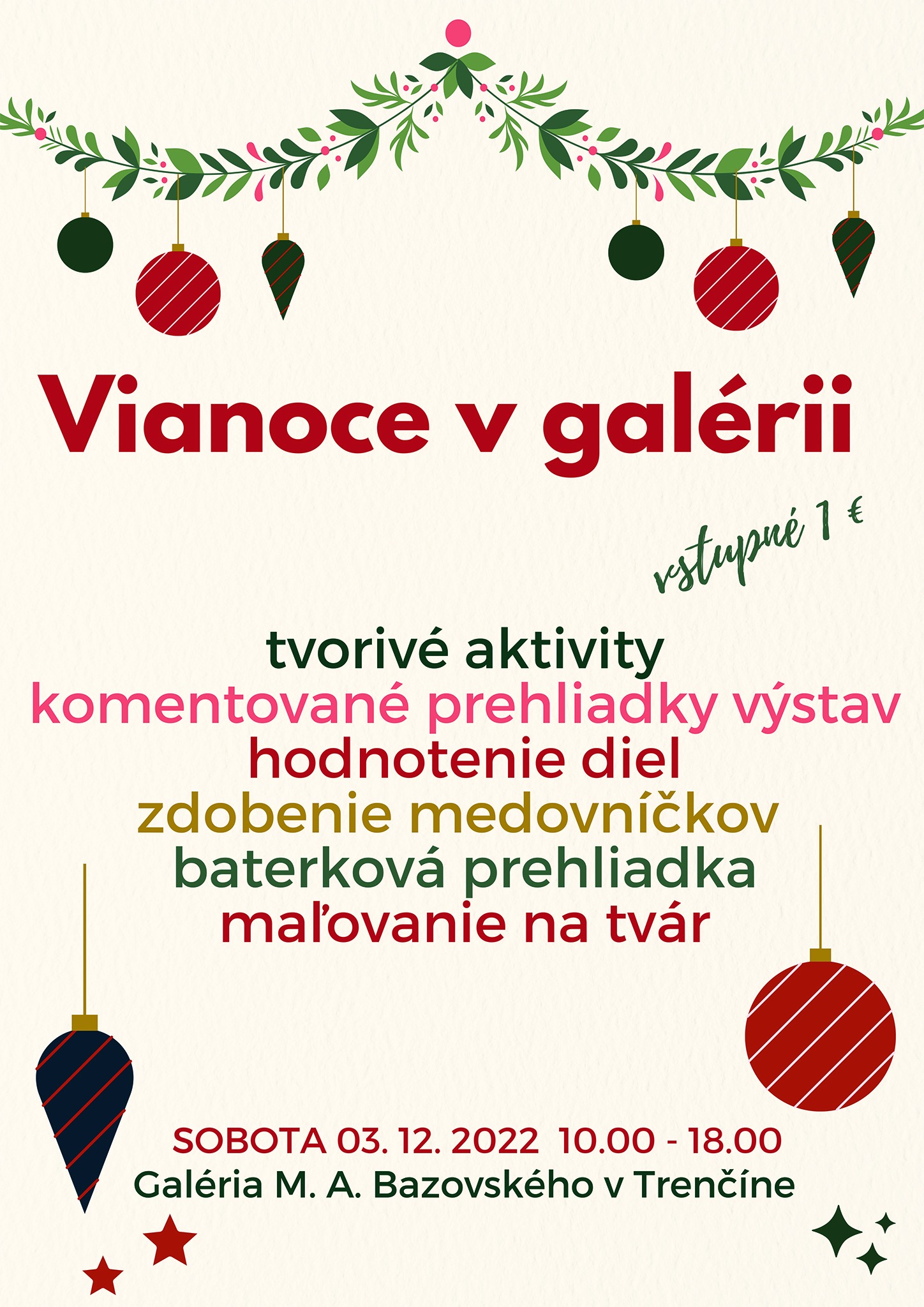 Vianoce v galérii | SDEŤMI.com