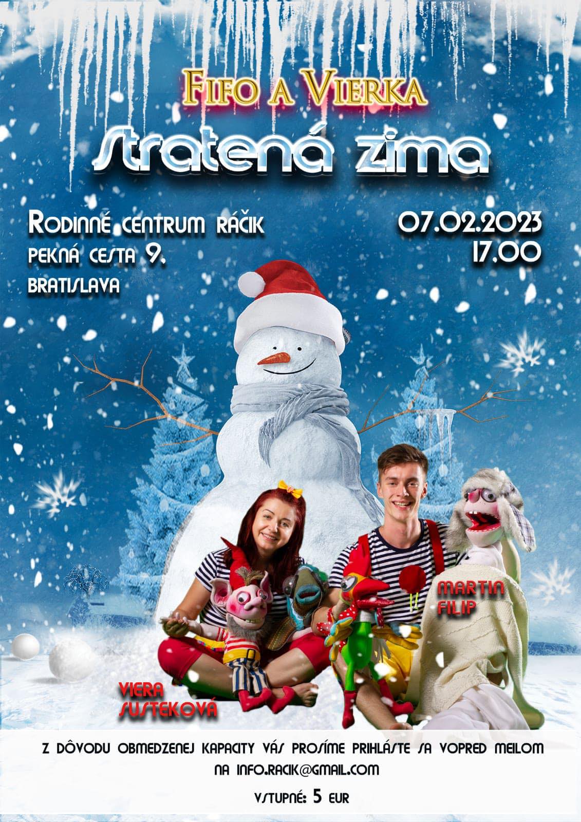 Fifo a Vierka: Stratená zima | SDEŤMI.com