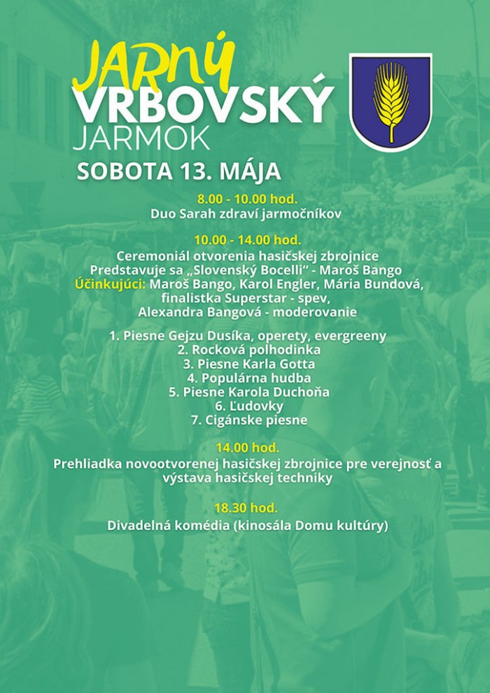 Jarný Vrbovský jarmok | SDEŤMI.com