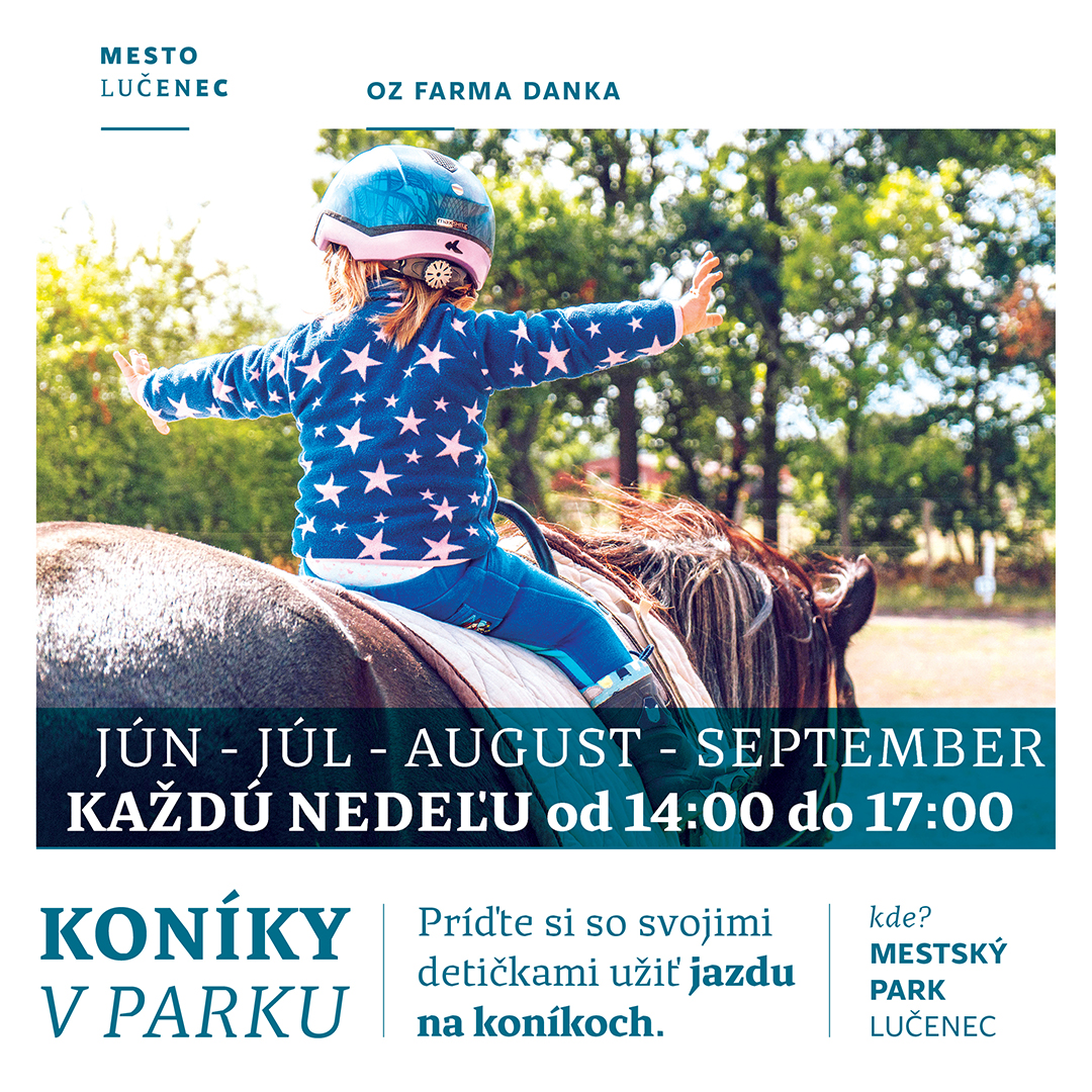 Koníky v parku | SDEŤMI.com