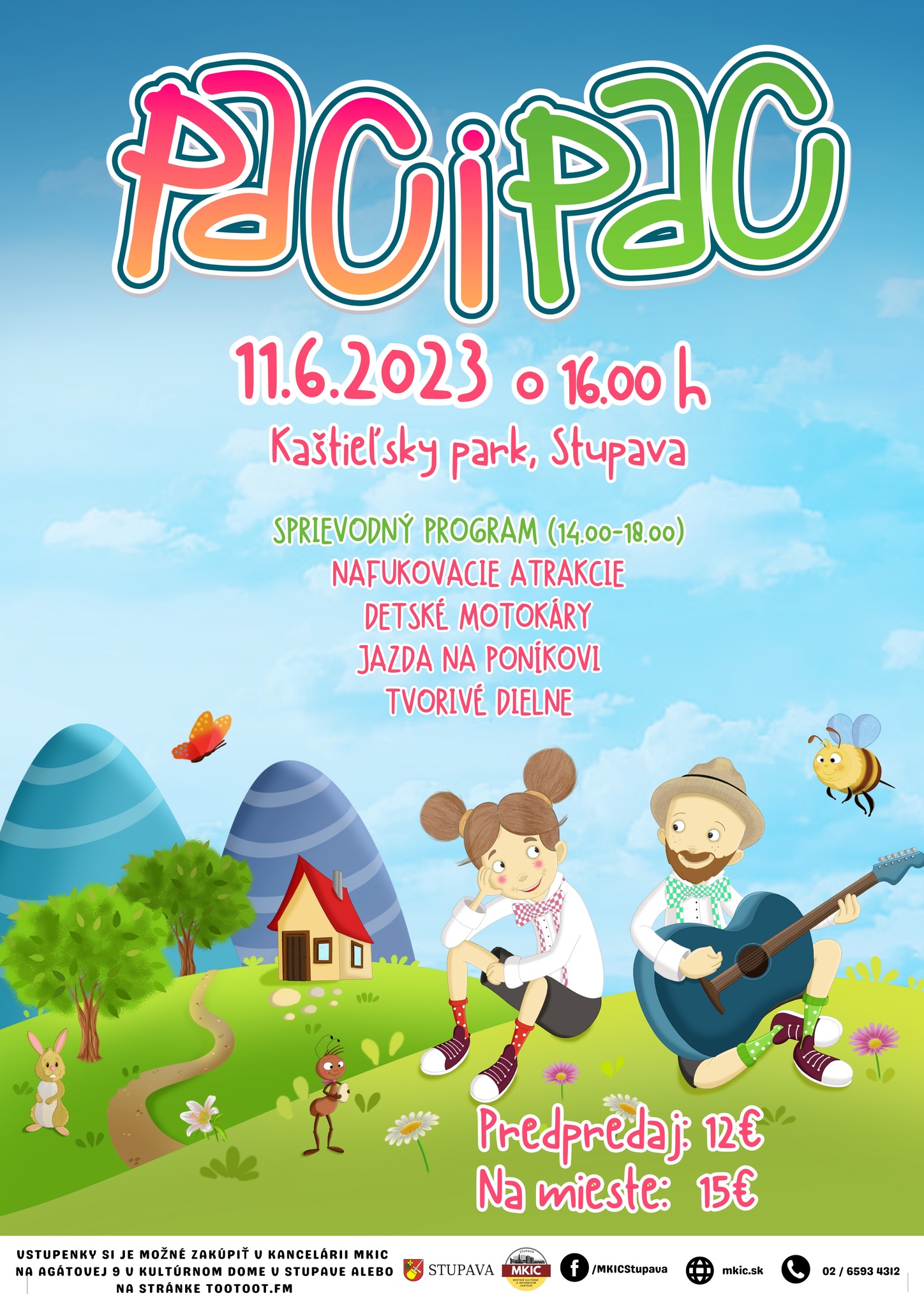 Detské popoludnie s Paci Pac | SDEŤMI.com