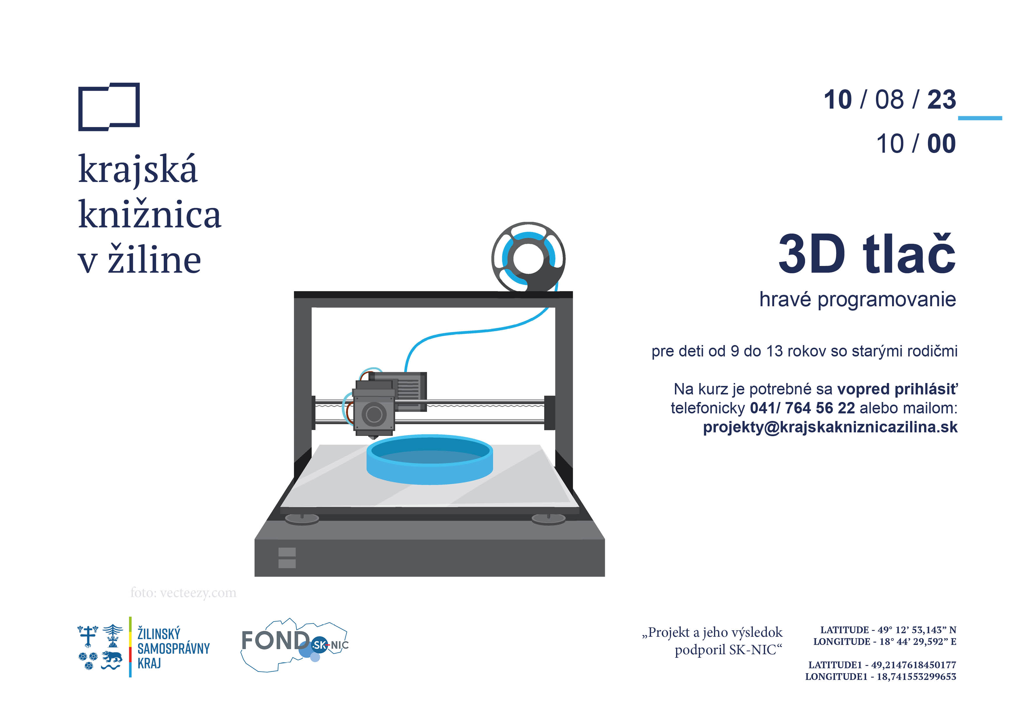 Hravé programovanie – 3D tlač | SDEŤMI.com