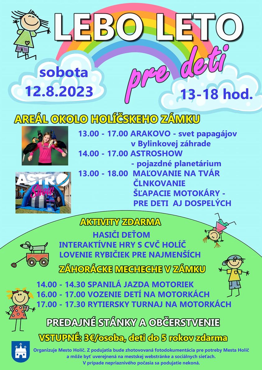 LEBO LETO pre deti | SDEŤMI.com