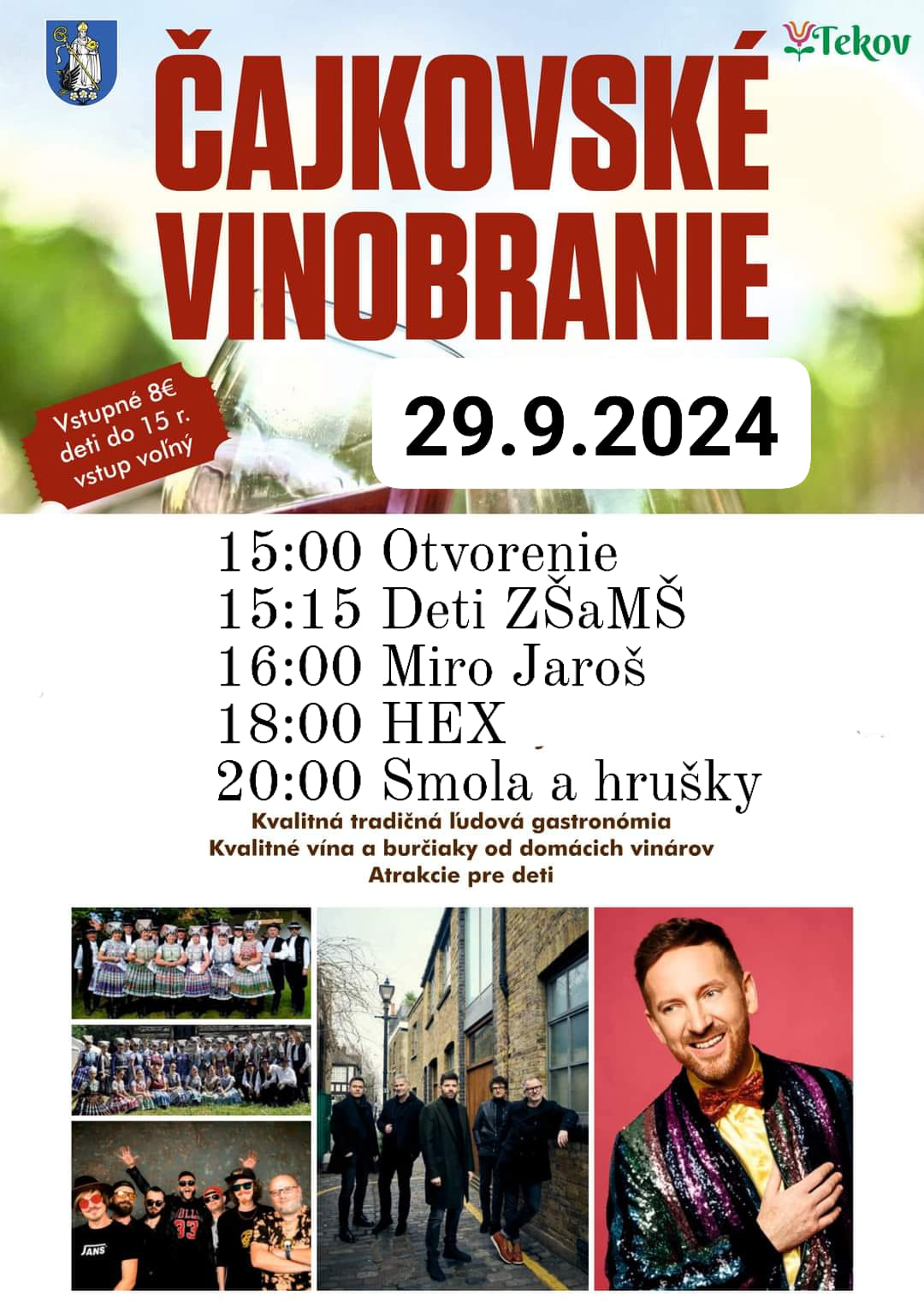 Čajkovské vinobranie | SDEŤMI.com