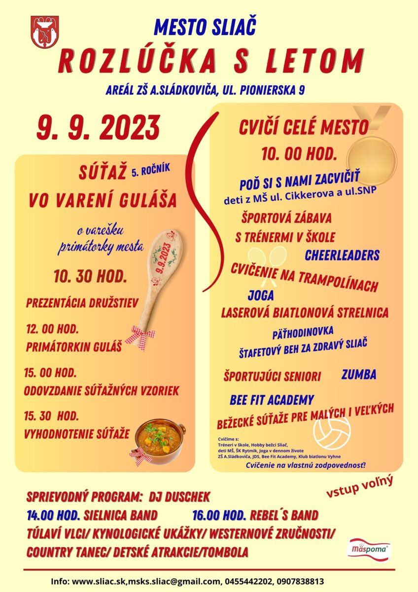 Rozlúčka s letom | SDEŤMI.com