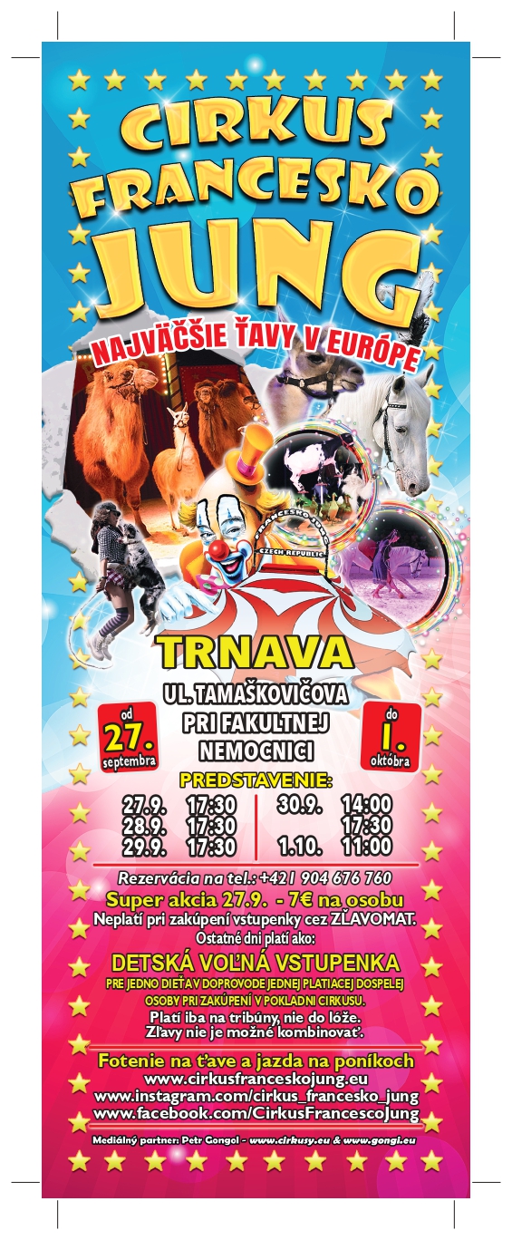 Cirkus Francesko Jung v Trnave | SDEŤMI.com