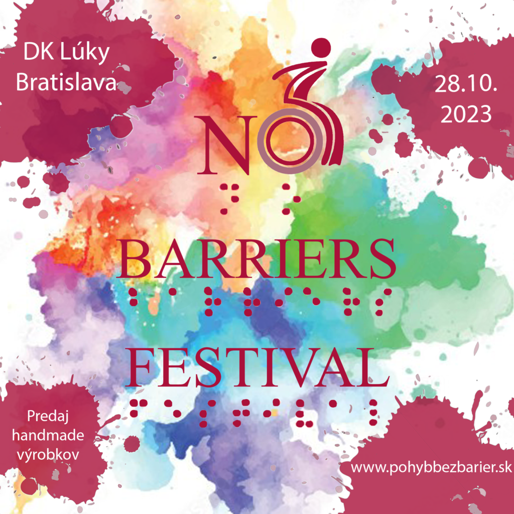 Festival No barriers | SDEŤMI.com