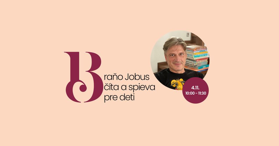 Braňo Jobus číta a spieva deťom | SDEŤMI.com