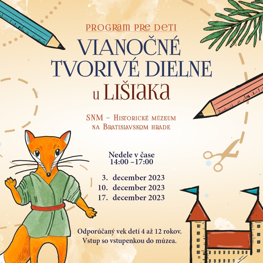 Vianočné tvorivé dielne pre deti u Lišiaka | SDEŤMI.com