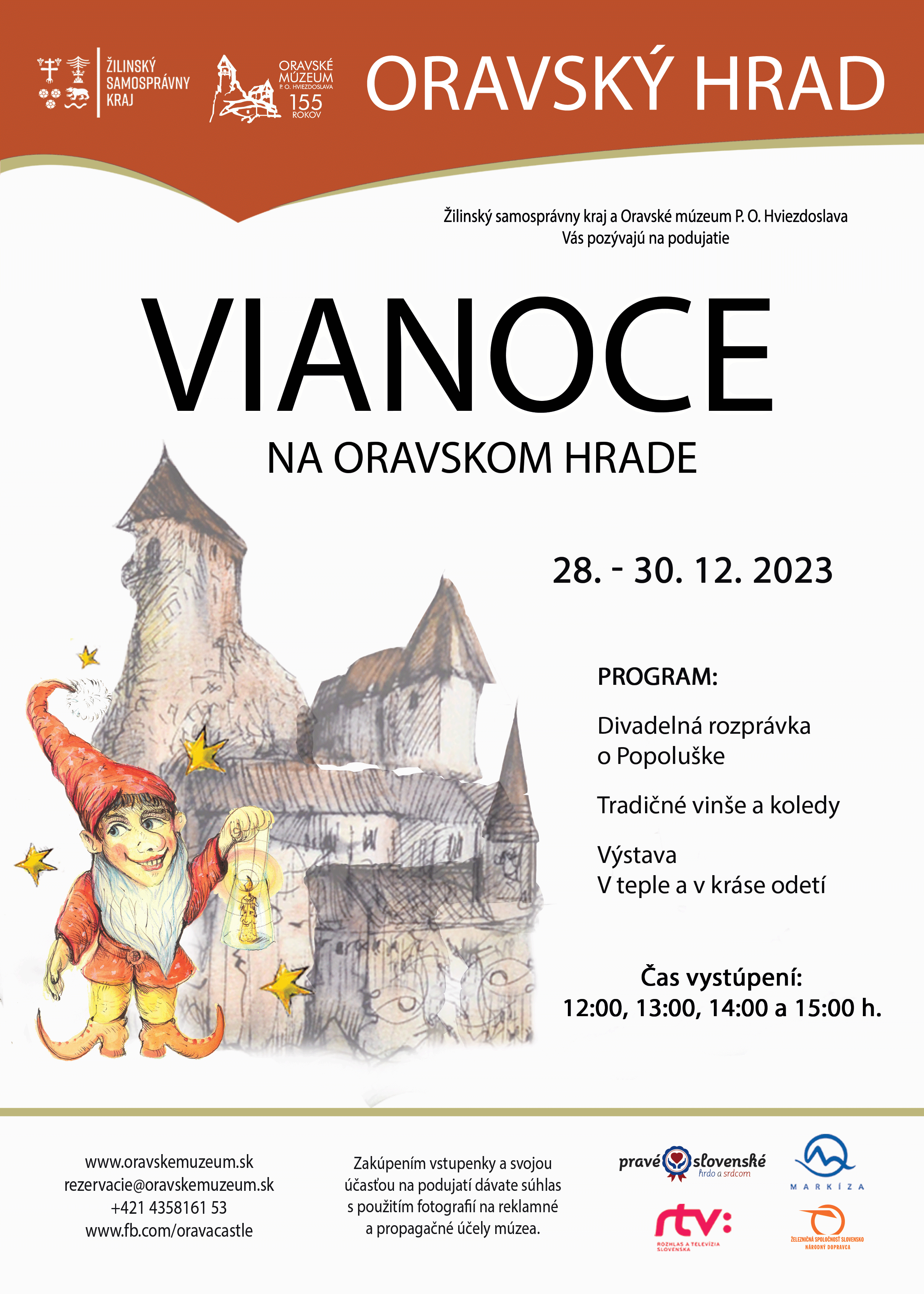 Vianoce na Oravskom hrade | SDEŤMI.com
