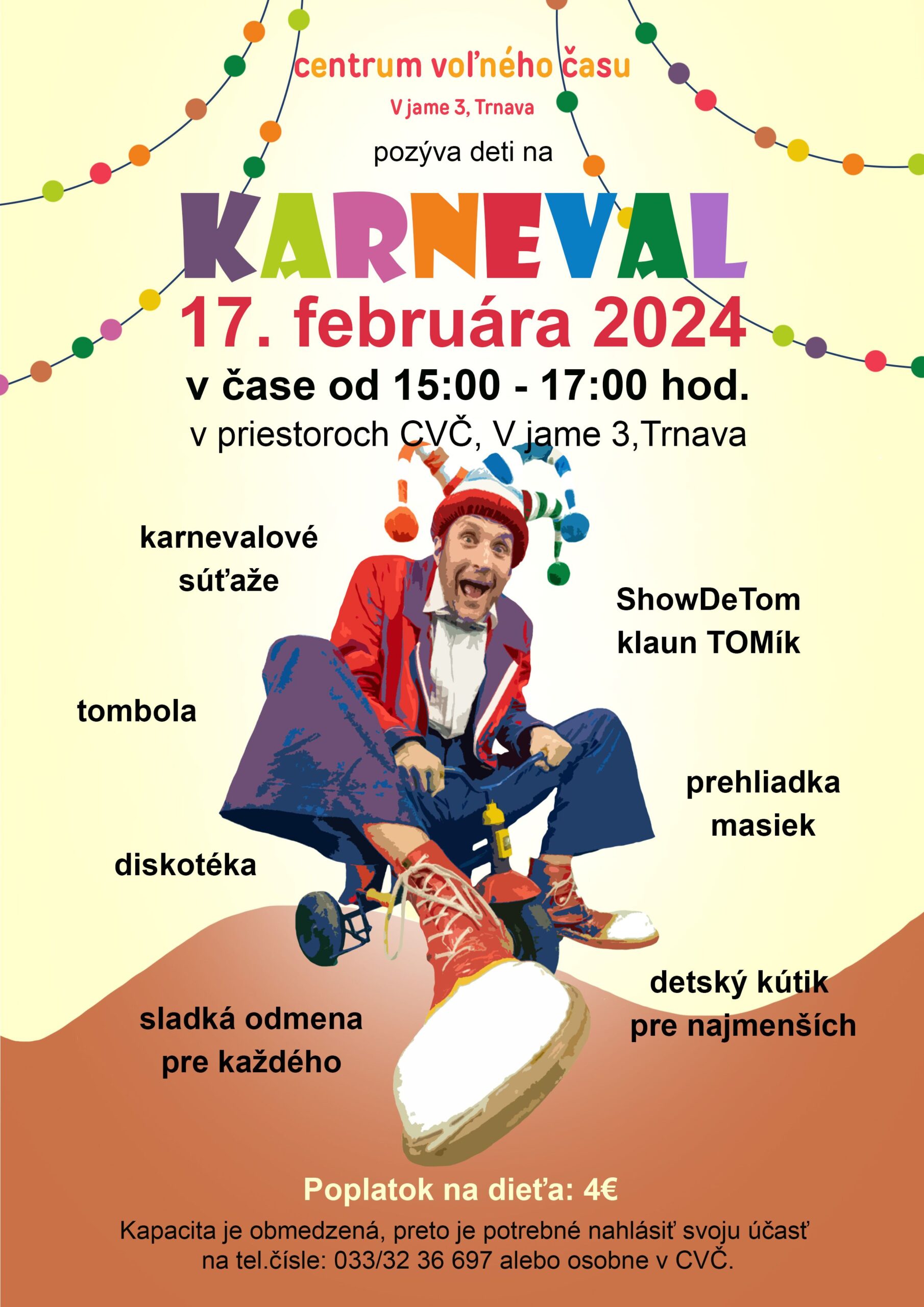 Karneval v CVČ | SDEŤMI.com