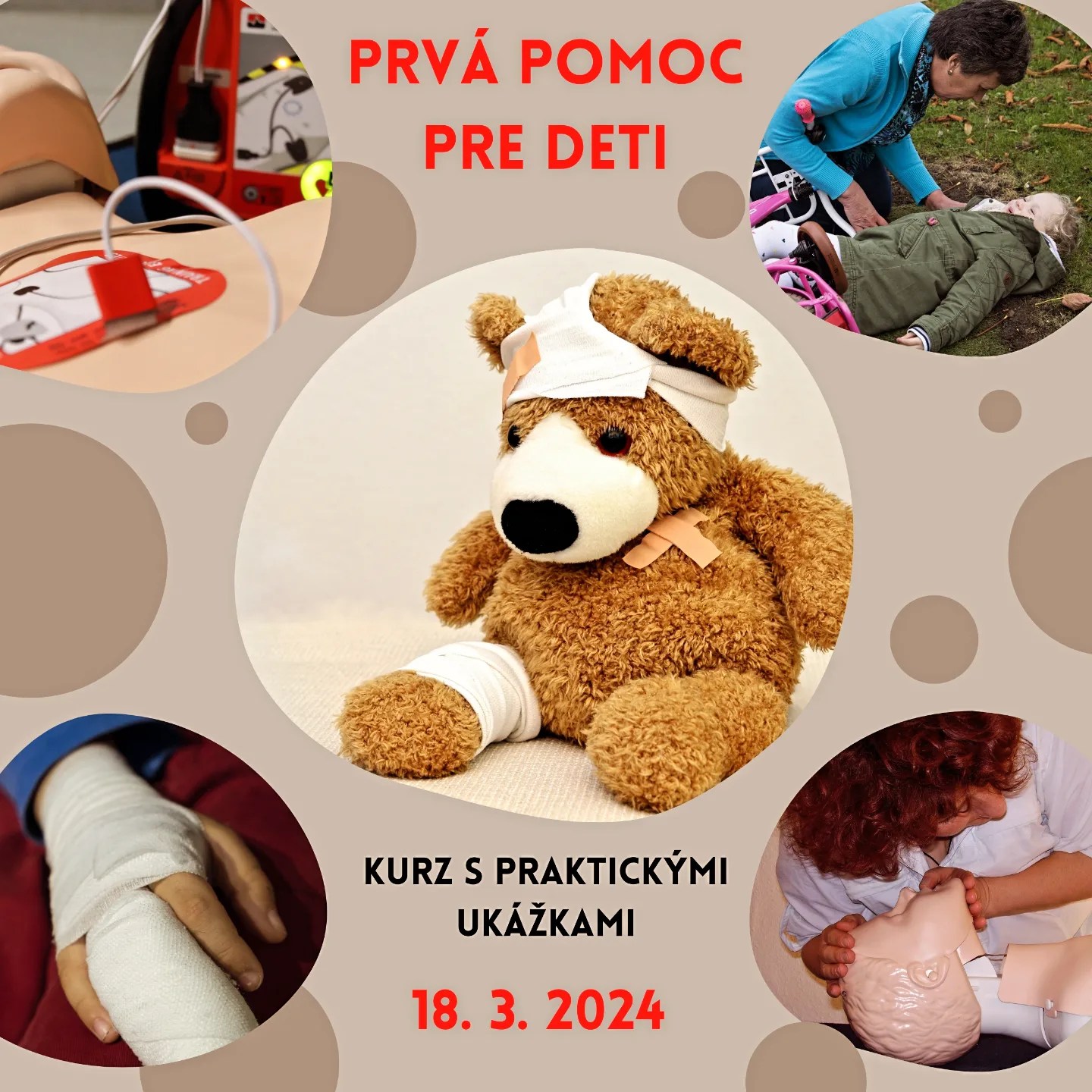 Prvá pomoc pre deti v Hojdane | SDEŤMI.com