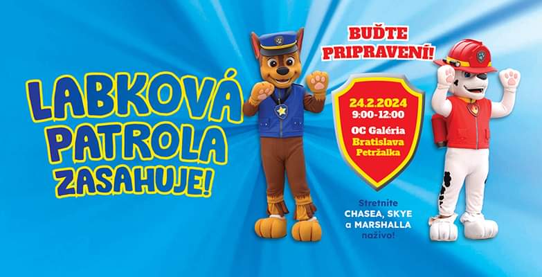 Labková patrola v OC Galéria | SDEŤMI.com