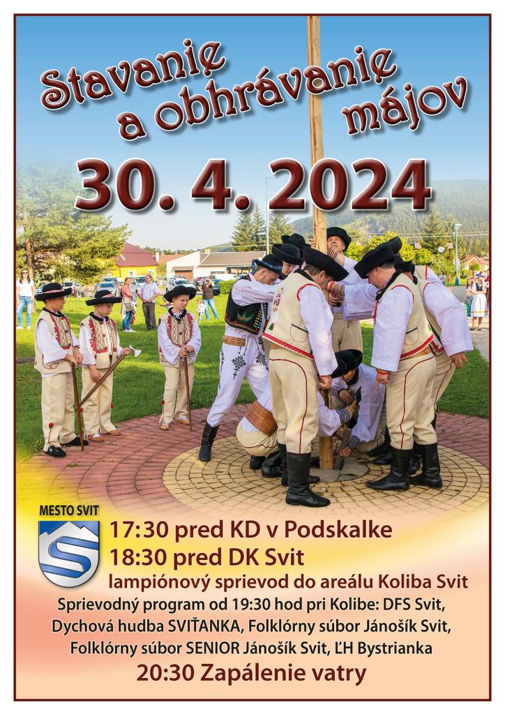 Stavanie májov vo Svite | SDEŤMI.com