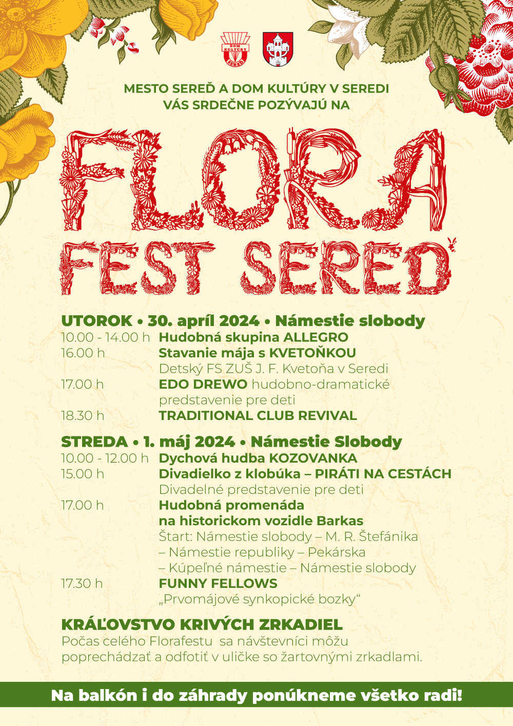 Flora Fest Sereď 2024 | SDEŤMI.com