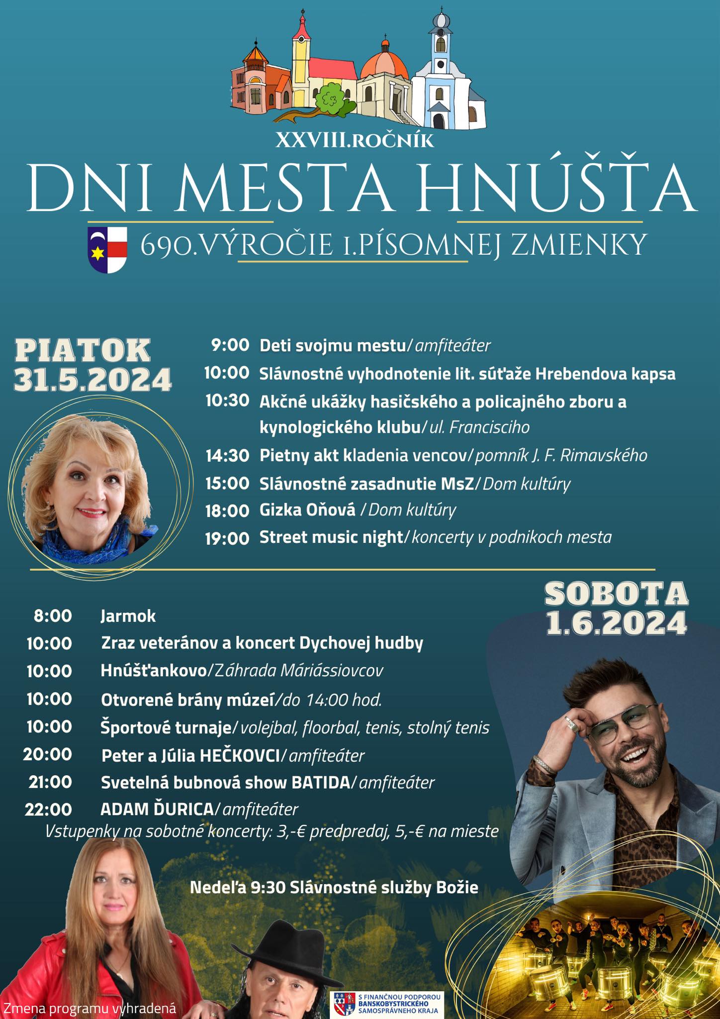 Dni mesta Hnúšťa | SDEŤMI.com