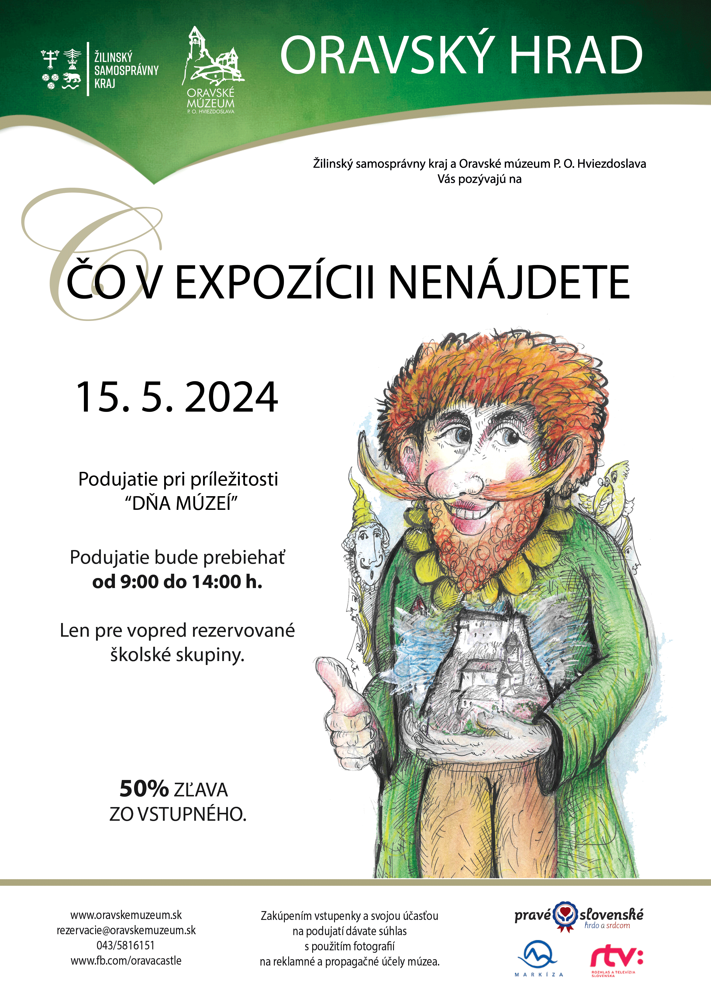 Deň múzeí na Oravskom hrade | SDEŤMI.com