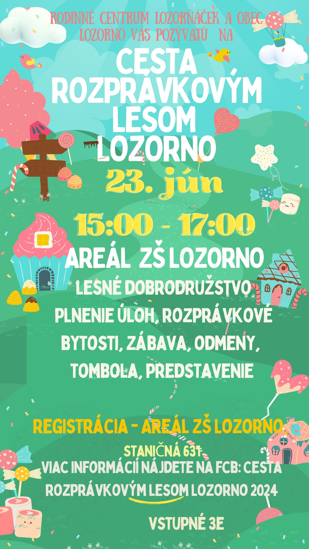 Cesta rozprávkovým lesom 2024 | SDEŤMI.com
