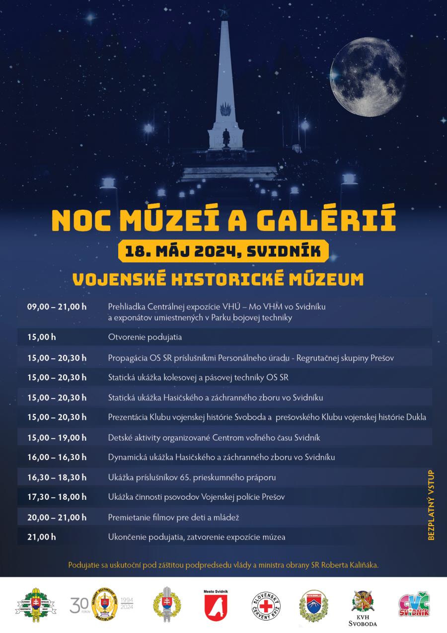 Noc múzeií a galérií vo vojenskom historickom múzeu | SDEŤMI.com