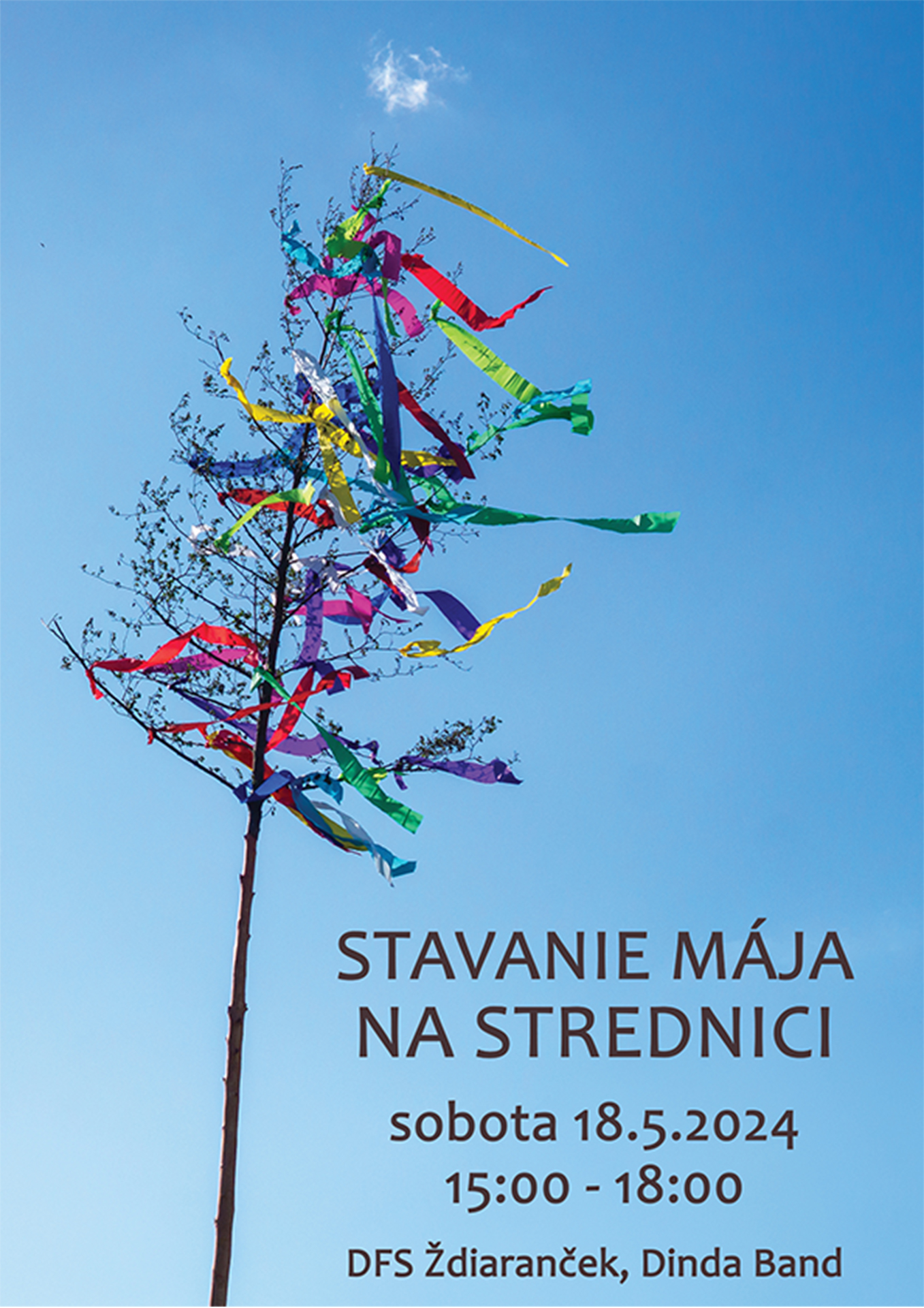 Stavanie mája na Strednici | SDEŤMI.com