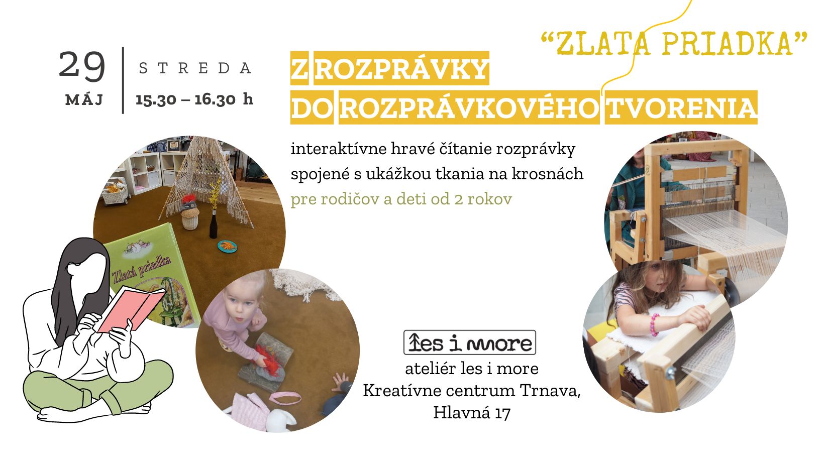 Z rozprávky do rozprávkového tvorenia Zlatá priadka | SDEŤMI.com