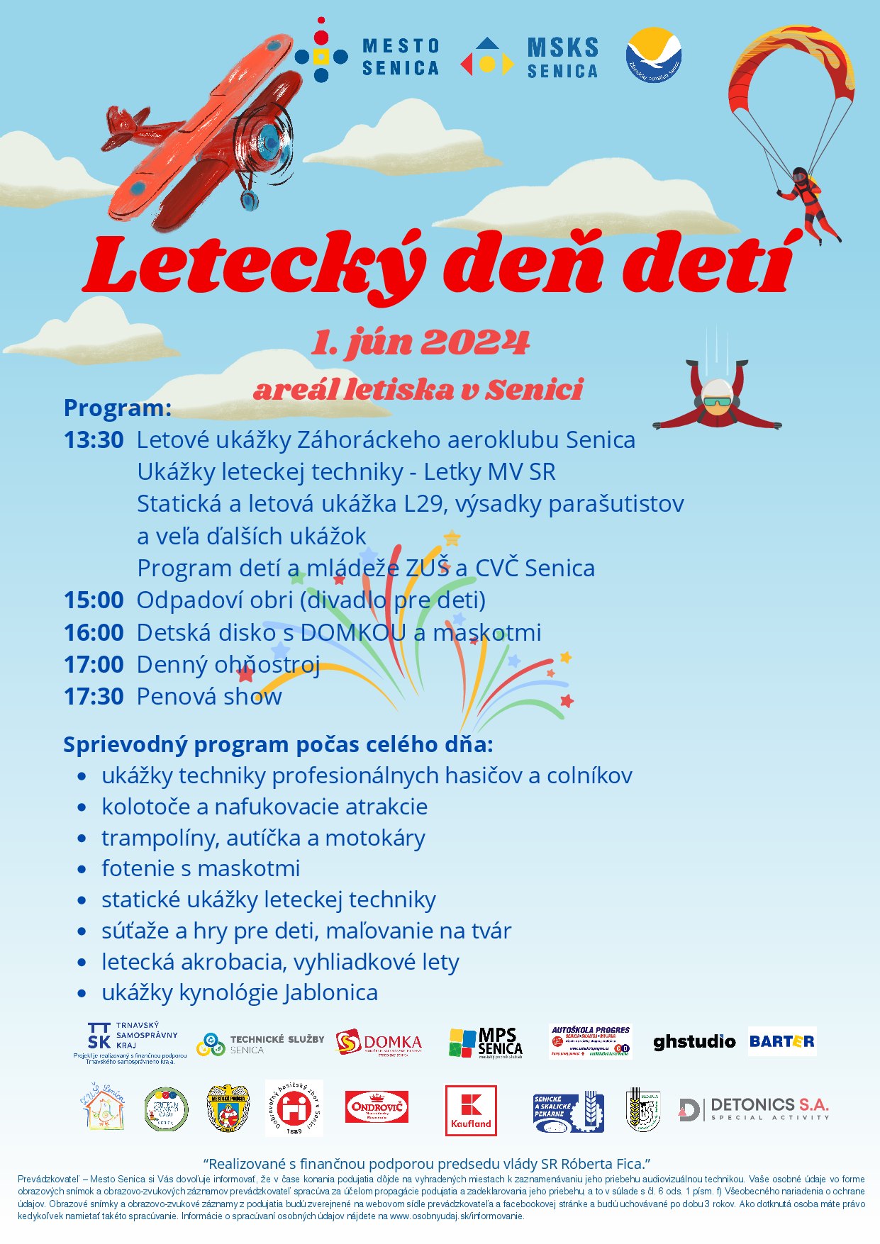 Letecký deň detí 2024 | SDEŤMI.com