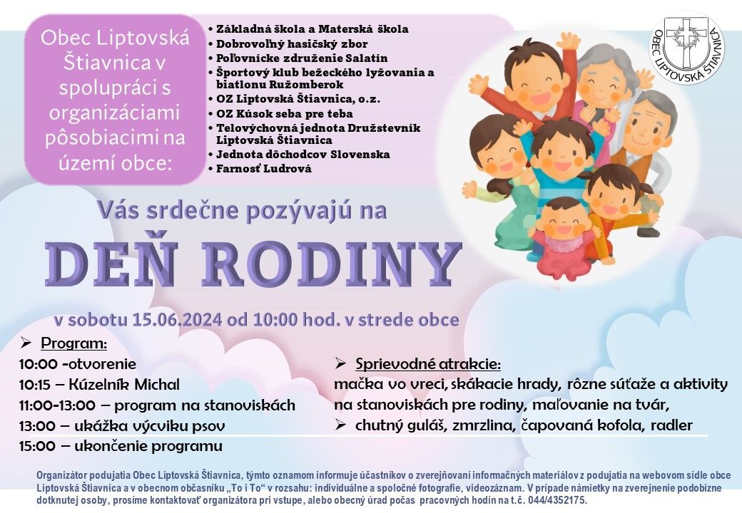 Deň rodiny | SDEŤMI.com