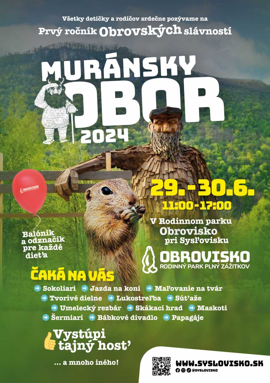 Muránsky obor 2024 | SDEŤMI.com
