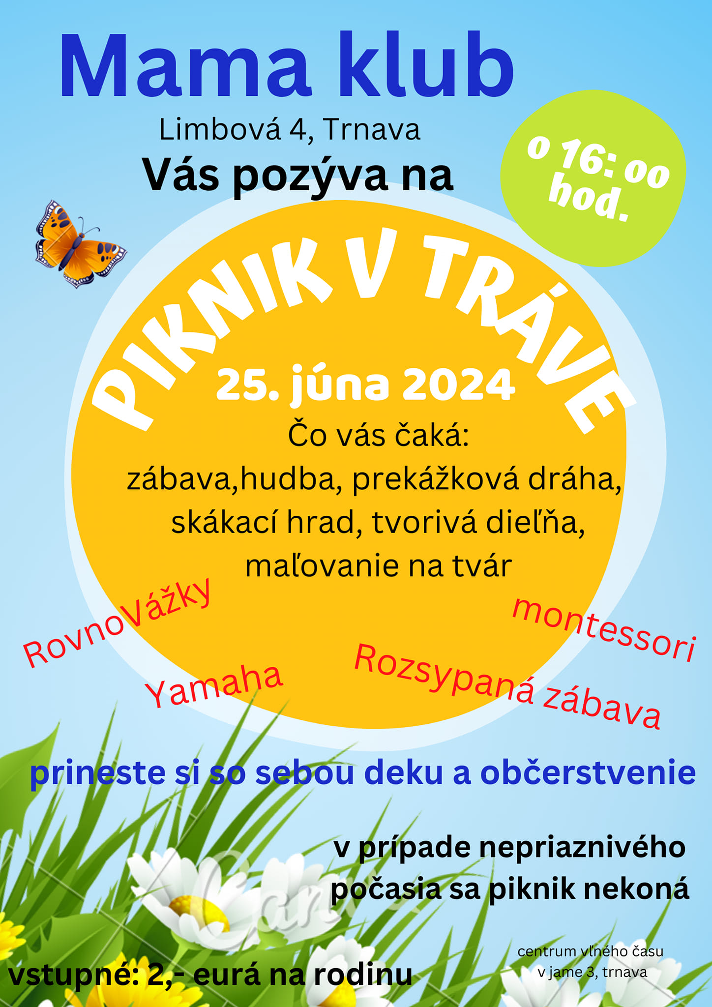Piknik v tráve | SDEŤMI.com