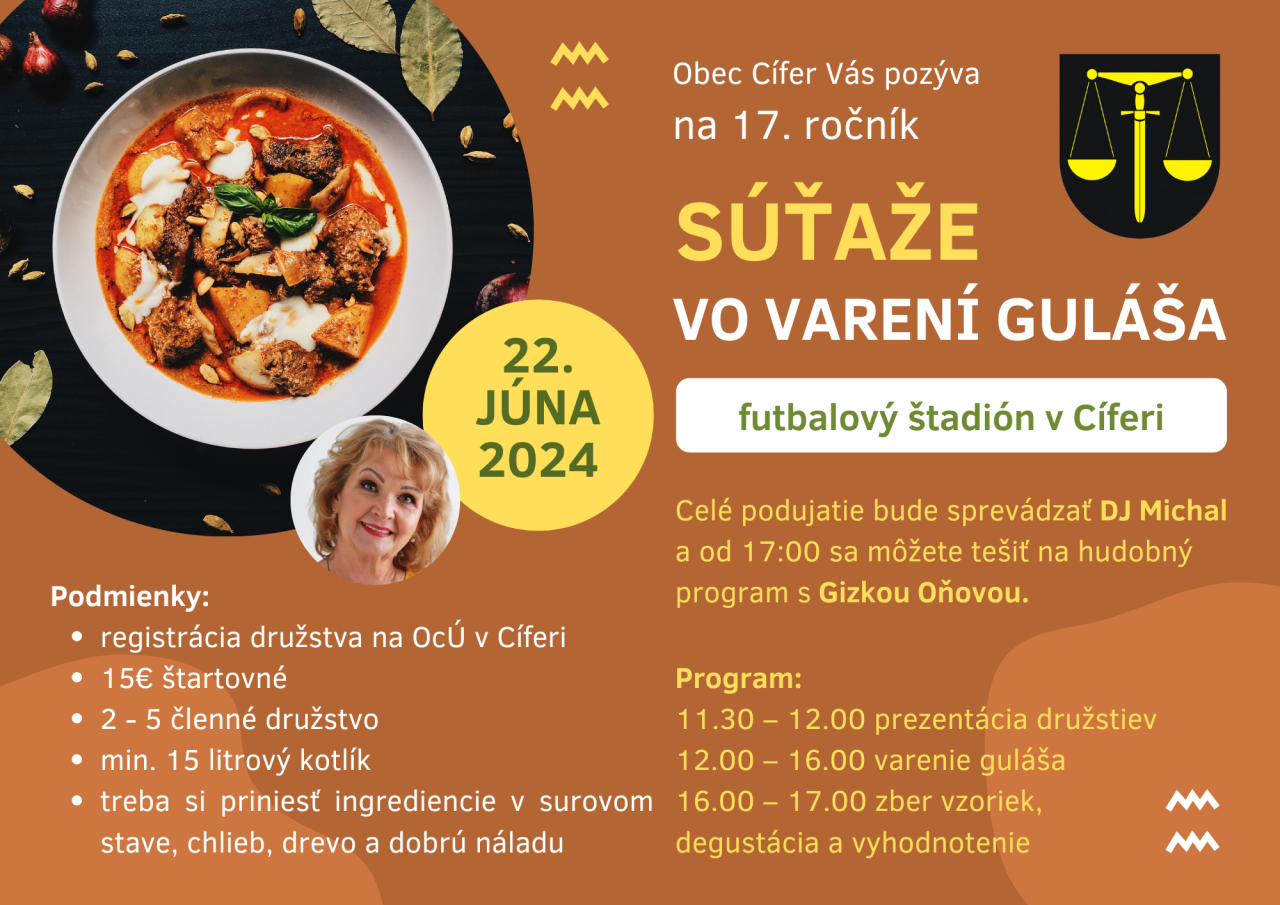 Súťaž vo varení guláša | SDEŤMI.com
