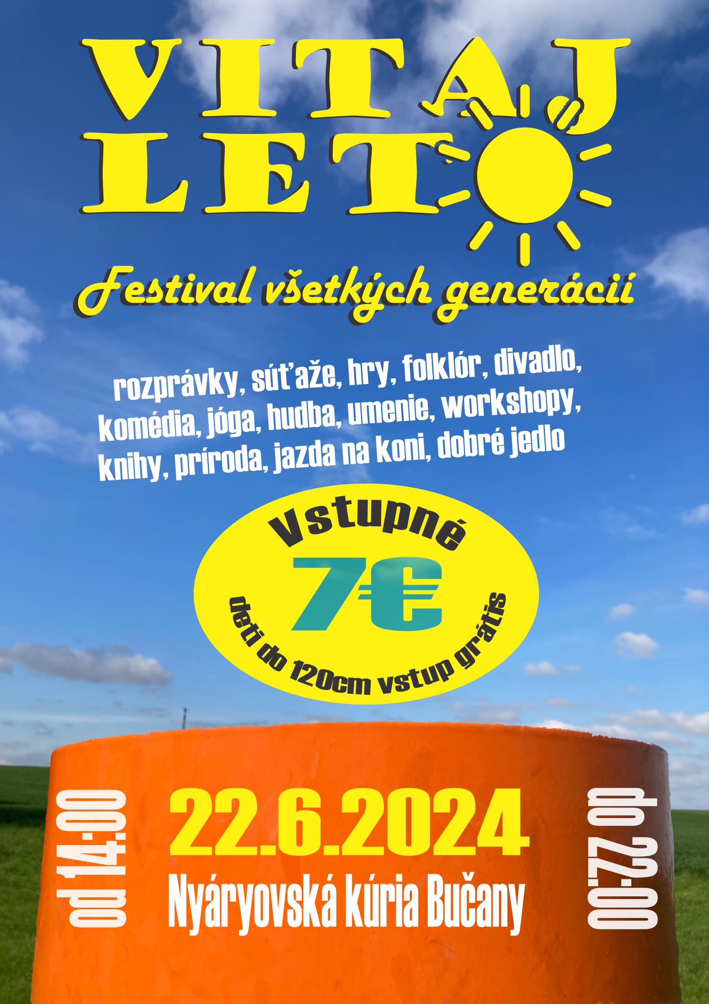 Festival Vitaj leto | SDEŤMI.com