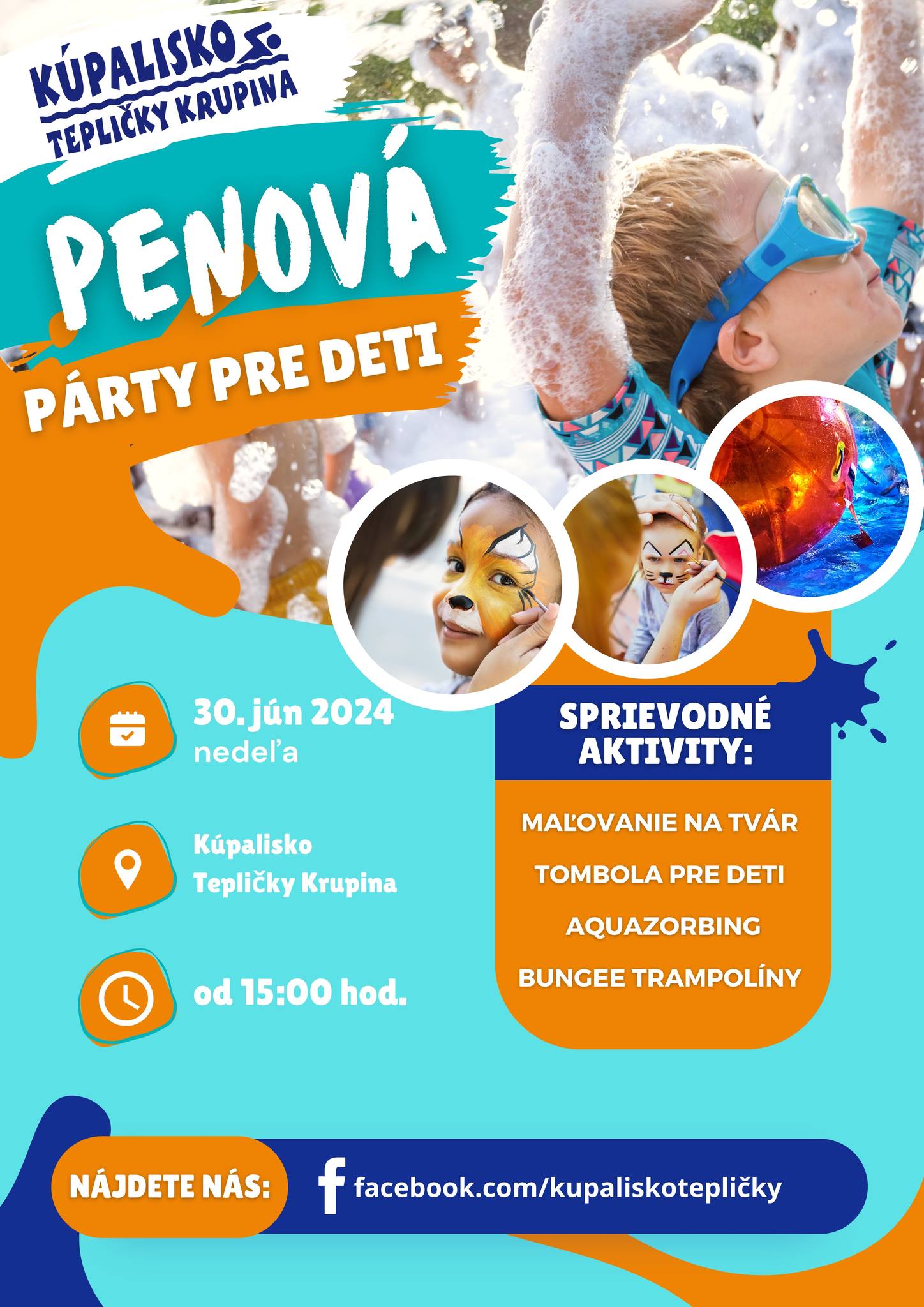 Penová párty na Tepličkách | SDEŤMI.com